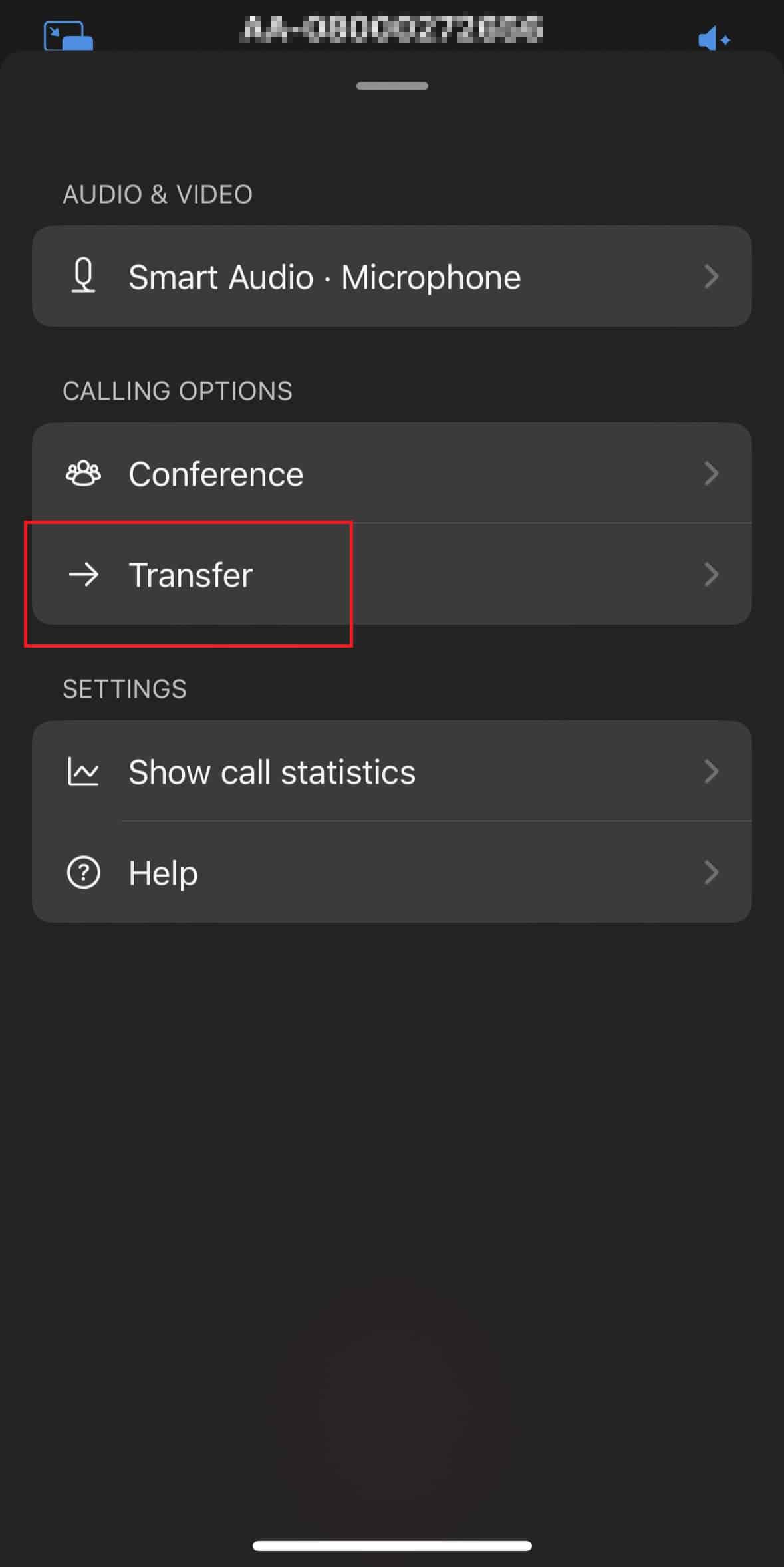 How do I transfer a call in Webex? - Beaming