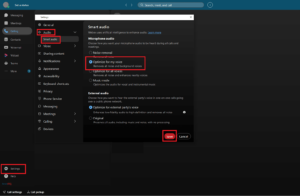 Remove background noise on Webex calls - Beaming