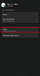 I don’t want to receive calls! How to set quiet hours on Webex - Beaming